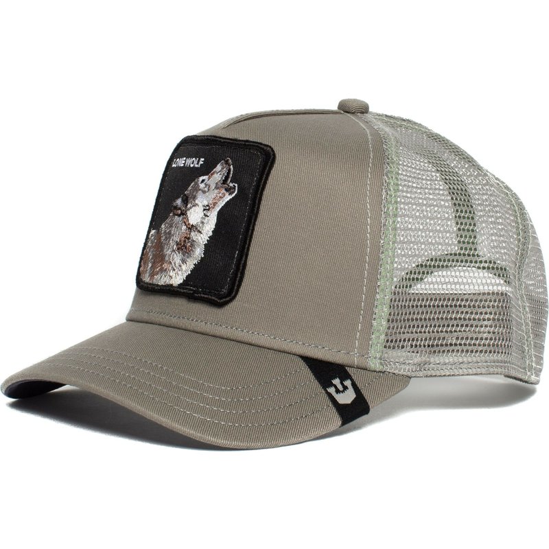 Gorra Animales GOORIN BROS Trucker Toucan Lone Wolf Lobo Color Gris Gorra Animales GOORIN BROS Trucker Toucan Lone Wolf Lobo Color Gris